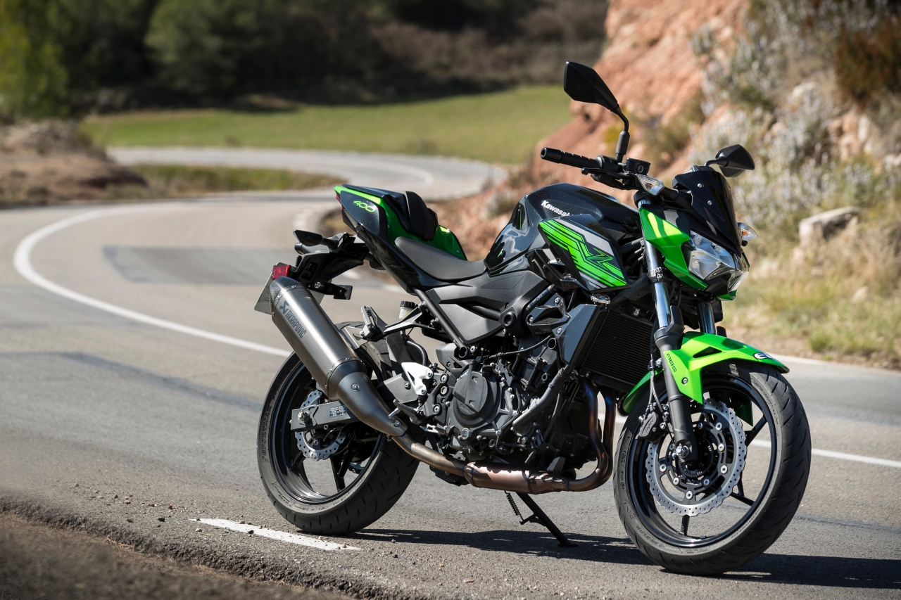 Kawasaki Z400: Al límite de la relación peso/potencia | Noticias motos.net