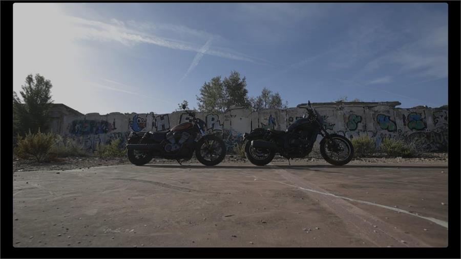 H-D Nightster vs Honda CMX 1100 Rebel: 100% custom | Noticias motos.net