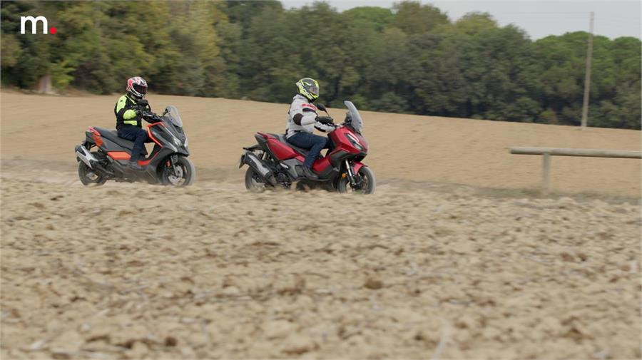 Comparativo Honda ADV 350 vs Kymco DTX 350 2022 | Noticias motos.net