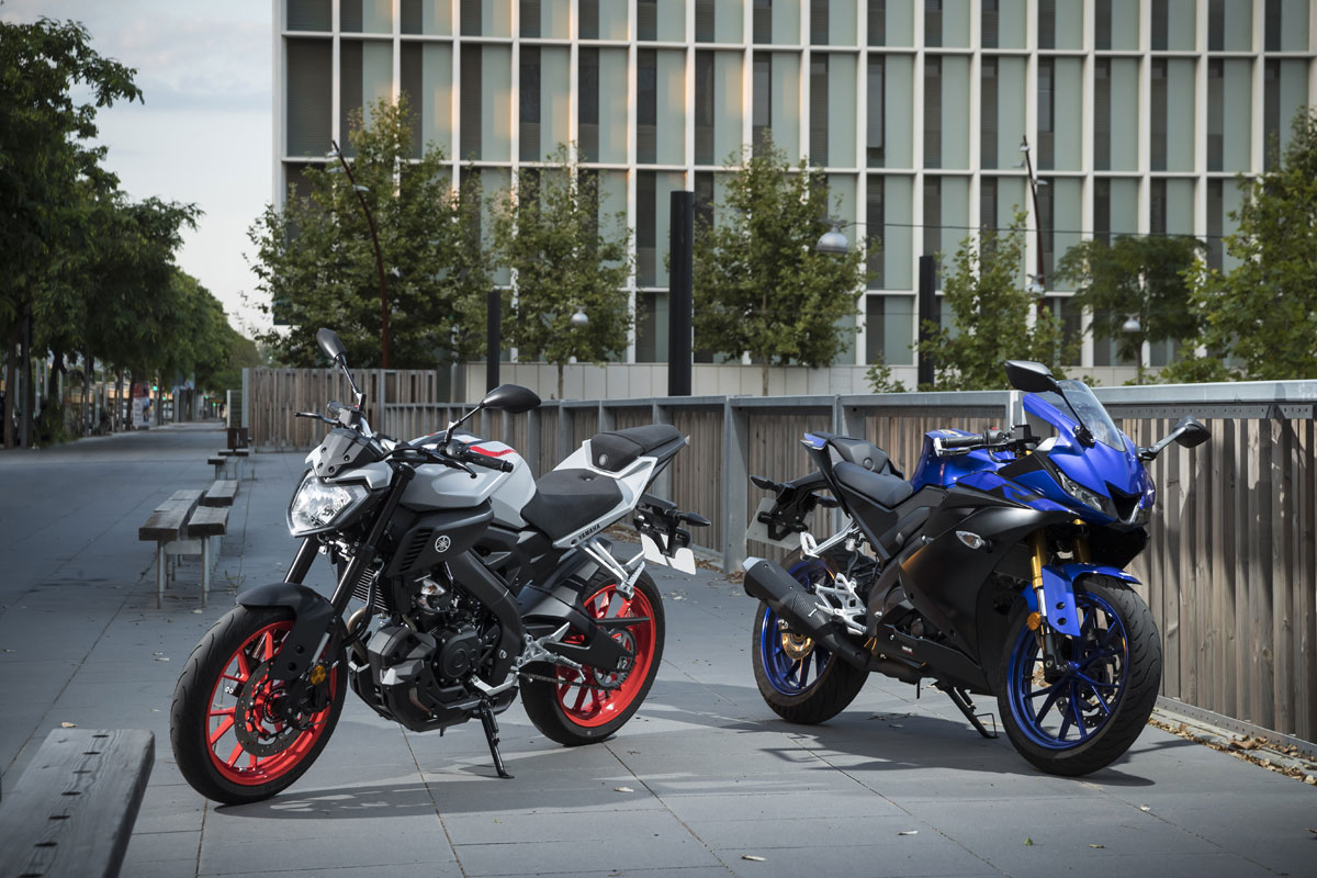 Yamaha YZF-R125 VS MT125: ¡Quién volviera a tener 16 años! | Noticias ...