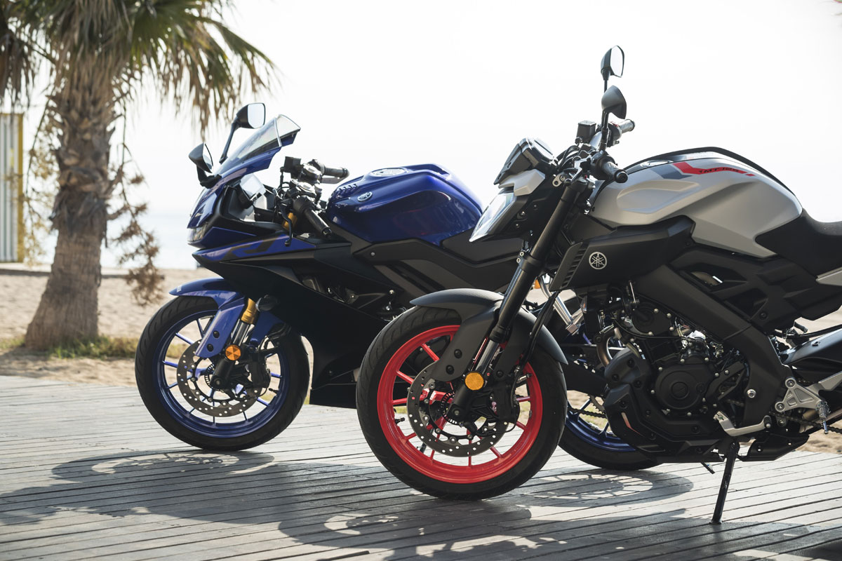 Yamaha YZF-R125 VS MT125: ¡Quién volviera a tener 16 años! | Noticias ...
