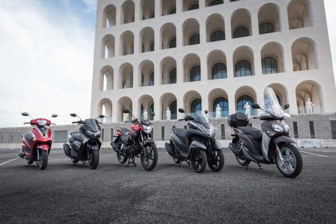 Yamaha Urban Mobility: Divertida jornada en Roma con los 125 | Noticias ...